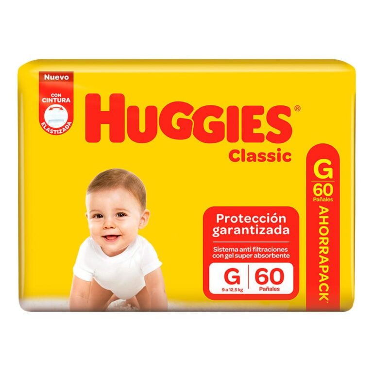 Huggies Classic G x 60u – Pañalera Babylandia – Neuquén – Plottier ...